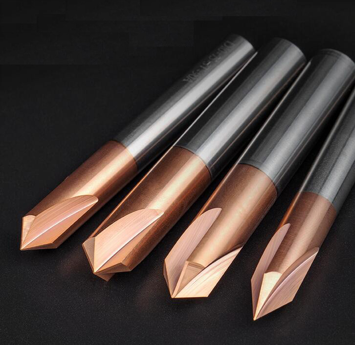 Carbide 60°/90°/120° Degree Chamfer&Spotting Drill 3mm-12mm Countersink ...