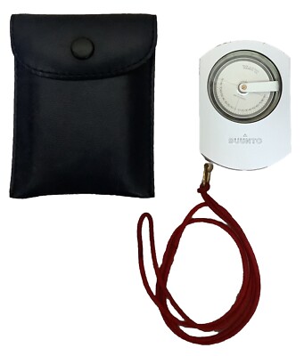 SUUNTO PM-5/360 PC Handheld Clinometer With Red Strap In Blue Pouch ...
