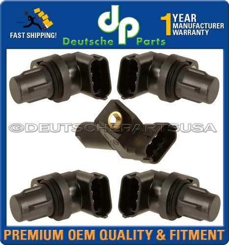 Mercedes W203 W211 W164 W221 Camshaft CAM + Crankshaft Position Sensors ...