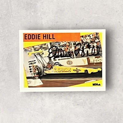Eddie Hill SUPER SHOPS TOP FUEL 1989 MEGA PROMO #4 NHRA VINTAGE ...