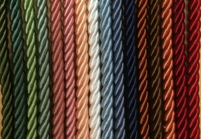 8mm Unflanged Colours Barley Twist Cord Piping Rope Braid Trim (1030 ...