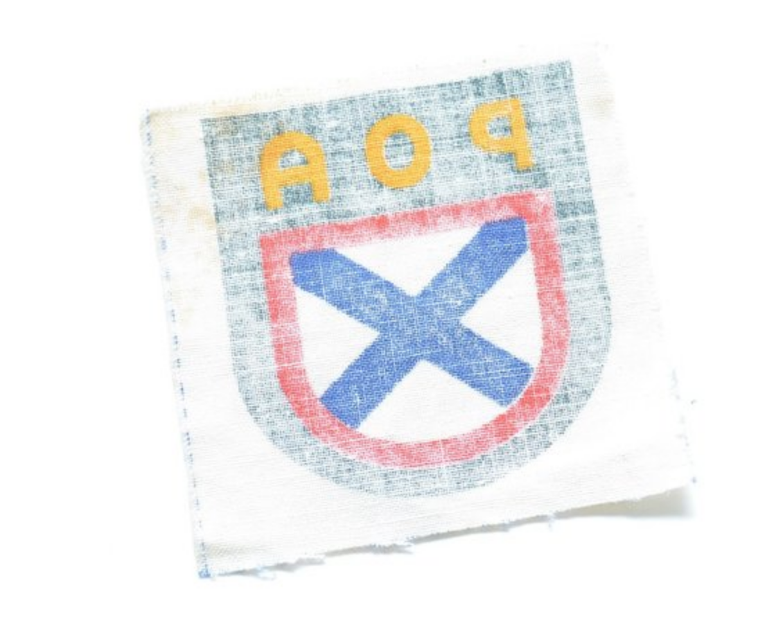 WW2 German Russian POA Volunteer (Russian) Sleeve Shield - German ...