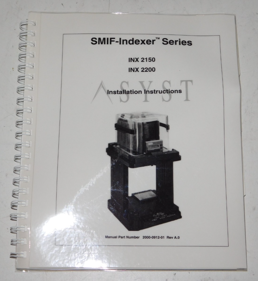 New ASYST Technologies 9700-3260-01 SCI Indexer 2200 Wafer Handling Unit USA | eBay