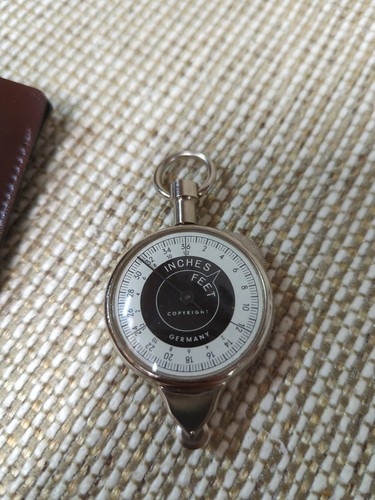 Antique German OPISOMETER Map Reader Mile Gauge in Leather Case ...