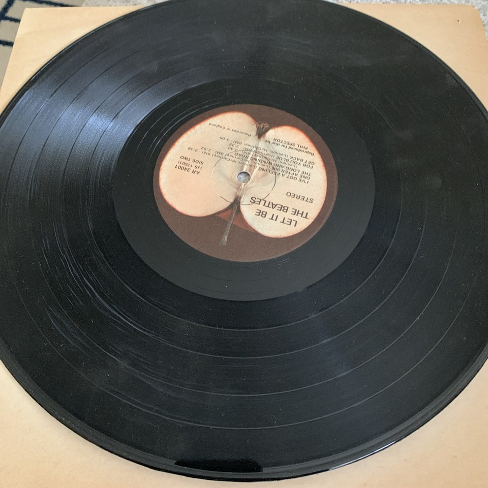 The Beatles 4 Lp Lot White Album Let It Be Abbey Road 101 Strings Vinyl ...