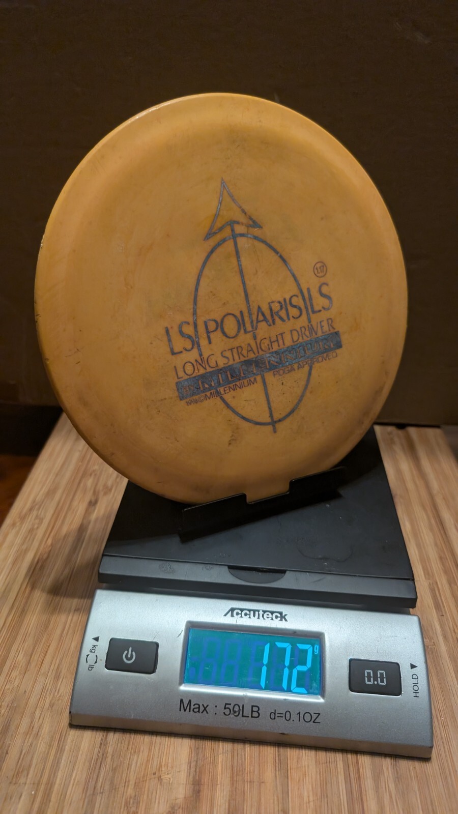 Millennium Discs Polaris LS 1.17 Pat Numbers - 175 Grams | eBay