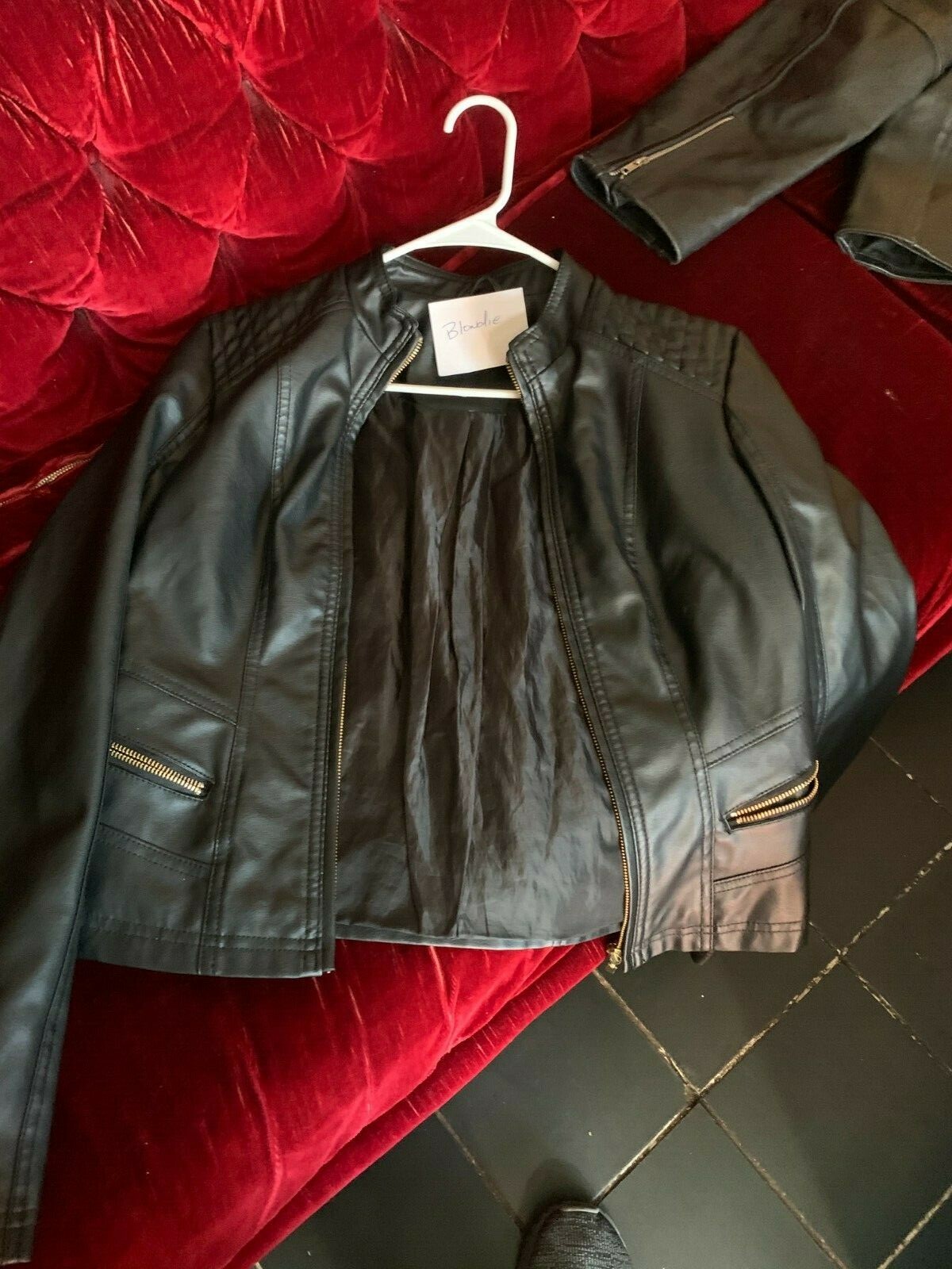 Custom Artist Inspired Soft Leather Jacket - Womens S… - Gem
