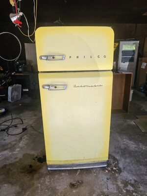 Vintage 1957 Philco Automatic Refrigerator (working condition all ...