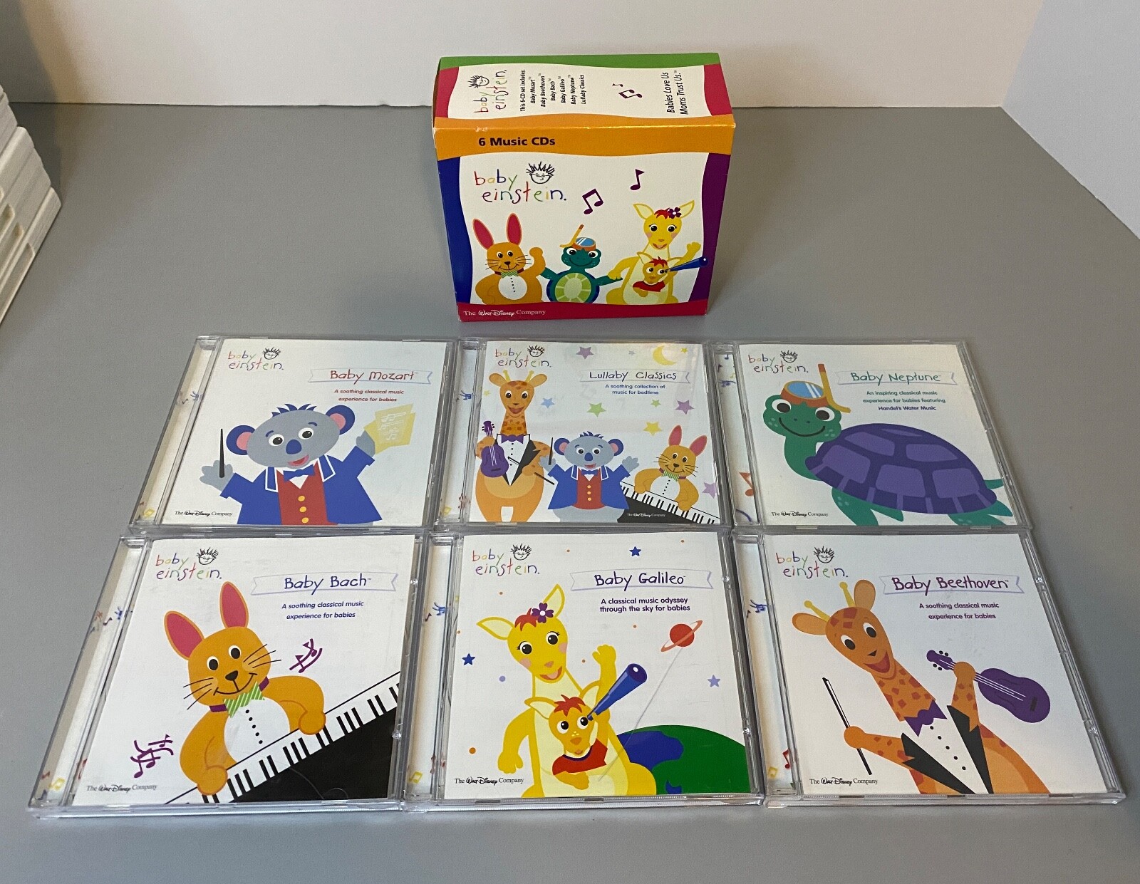 Baby Einstein Mixed Lot of 17 DVD's & 6 Music CD's Boxed Set | eBay