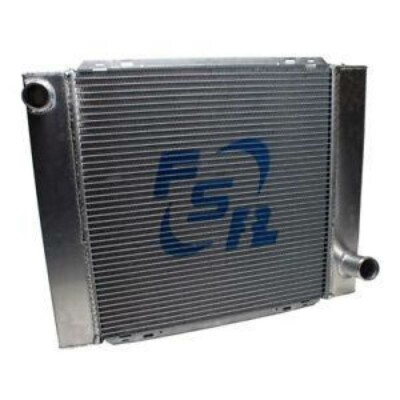FSR Racing 2419S2-N 19"x24" GM Chevy Aluminum Radiator 2 Row Single ...