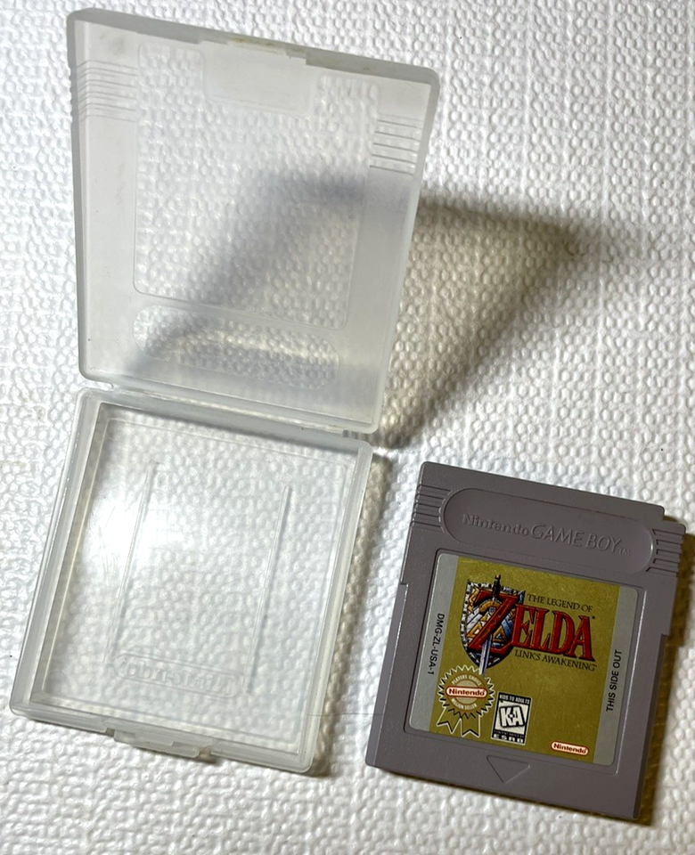 Gameboy Color Console Great Grape Nintendo GBC WORKS+ ZELDA LINKS ...