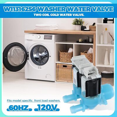 W11036930 Washing Machine Water Valve Replacement for Maytag Whirlpool ...