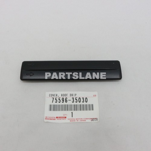 75596-35030 Toyota OEM COVER, ROOF DRIP SIDE FINISH MOULDING JOINT, RH ...
