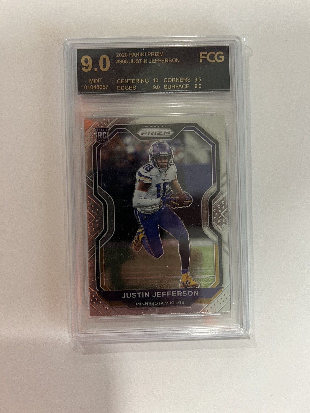 2020 Panini Prizm - Rookie Silver Prizm #398 Justin Jefferson (RC) for ...