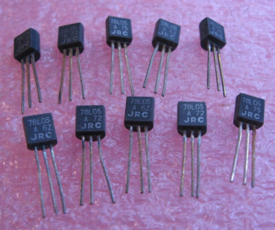 78L05A JRC 5V Positive Voltage Regulator TO-92 7805 - NOS Qty 10 | eBay