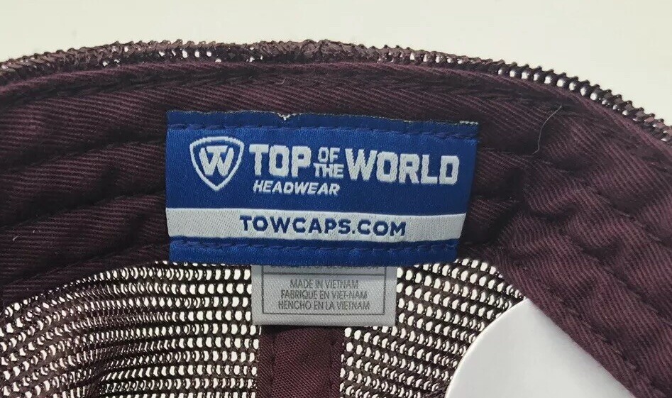 NCAA Texas A&M 12th Man Cap Hat Trucker Snapback Polycotton New | eBay