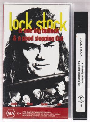 RARE VHS Video Tape LOCK STOCK Small Box Ex-Rental Siren Visual Maslen ...