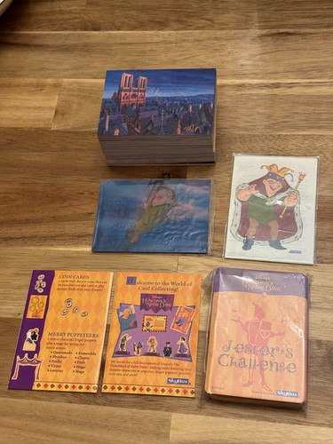 Disney The Hunchback Of Notre Dame Skybox Complete Set Trading Cards ...