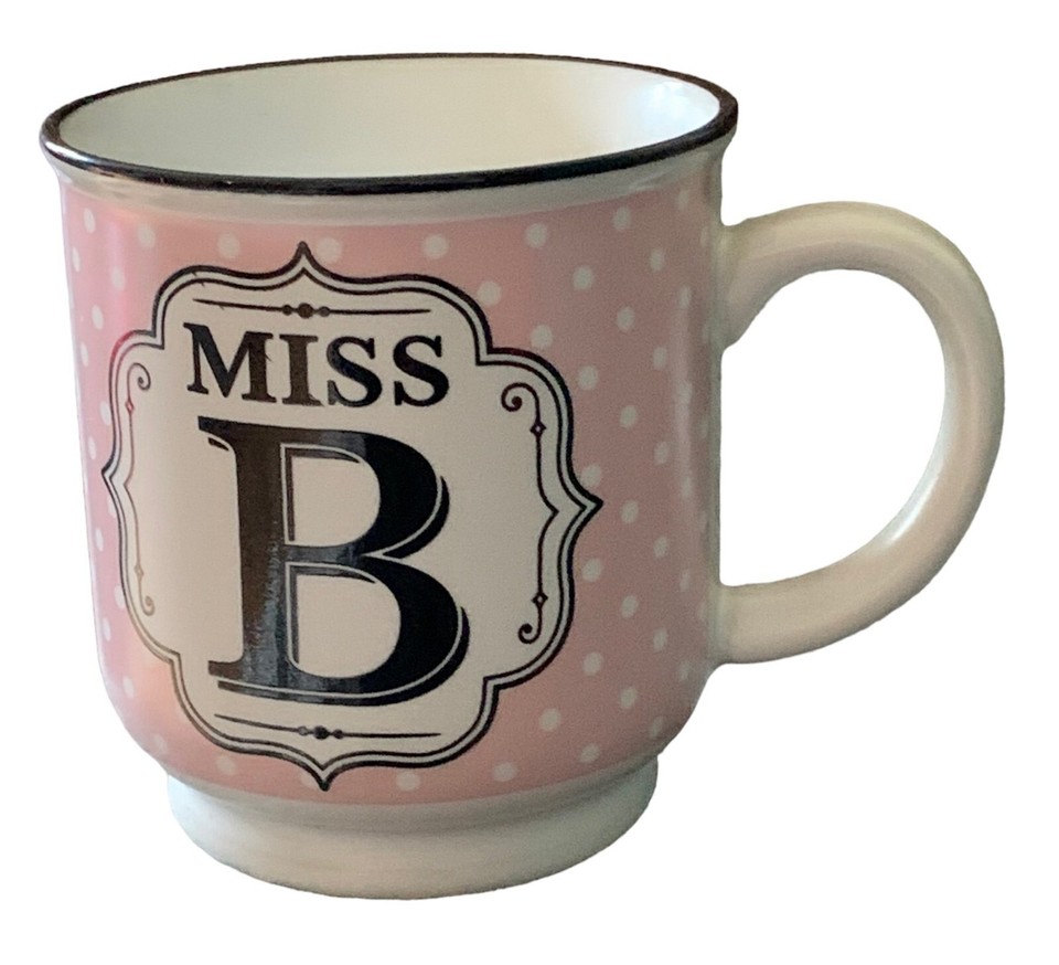 Alphabet Mug Mr / Mrs / Miss Men's Women's Gift Mug Birthday ...