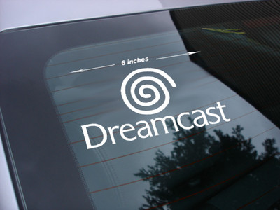 sega dreamcast video game decal sticker | eBay
