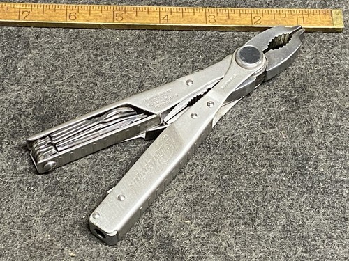 Flip Grip Stainless Steel Multi Tool Blunt Nose, Needle Nose Pliers ...