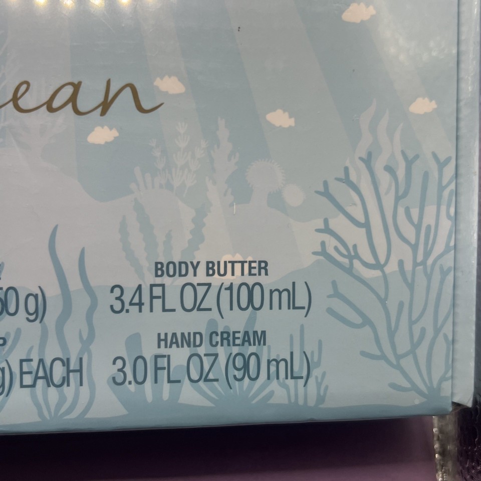 Body & Earth Spa Gift Bath and Body Set, Ocean Scented Spa Box for Her ...