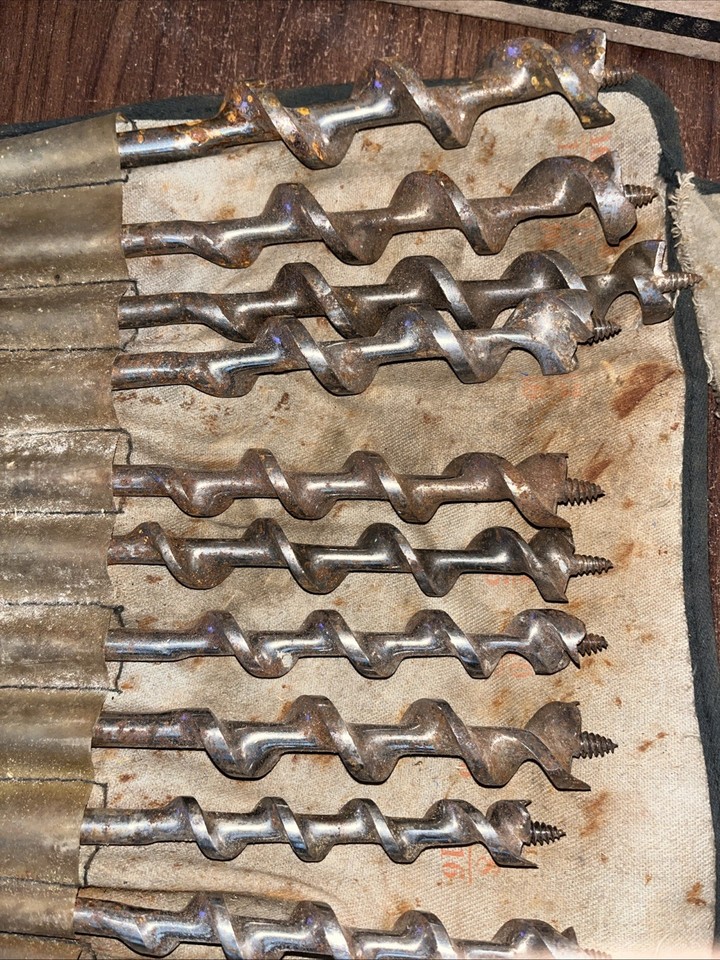 14 vintage Auger drill bits | eBay