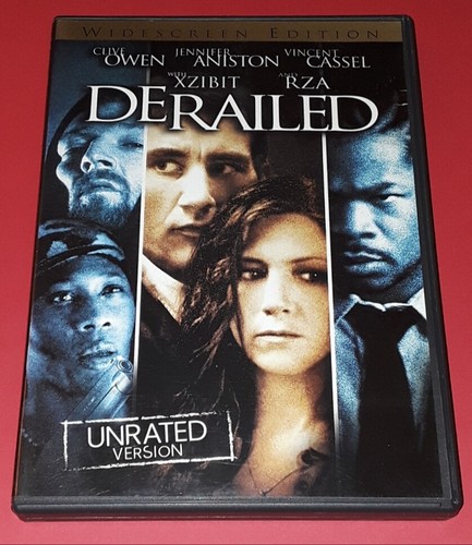 DERAILED DVD Action Crime Drama Thriller 2006 Jennifer Aniston XZIBIT ...