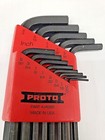 Proto J4980 13Pc Hex Key Set - .050 - 3/8" Black Oxide | eBay