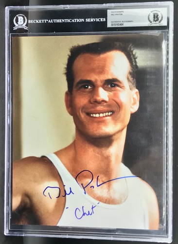 Bill Paxton "Chet from Weird Science Ins" Signed Autographed Photo BAS ...