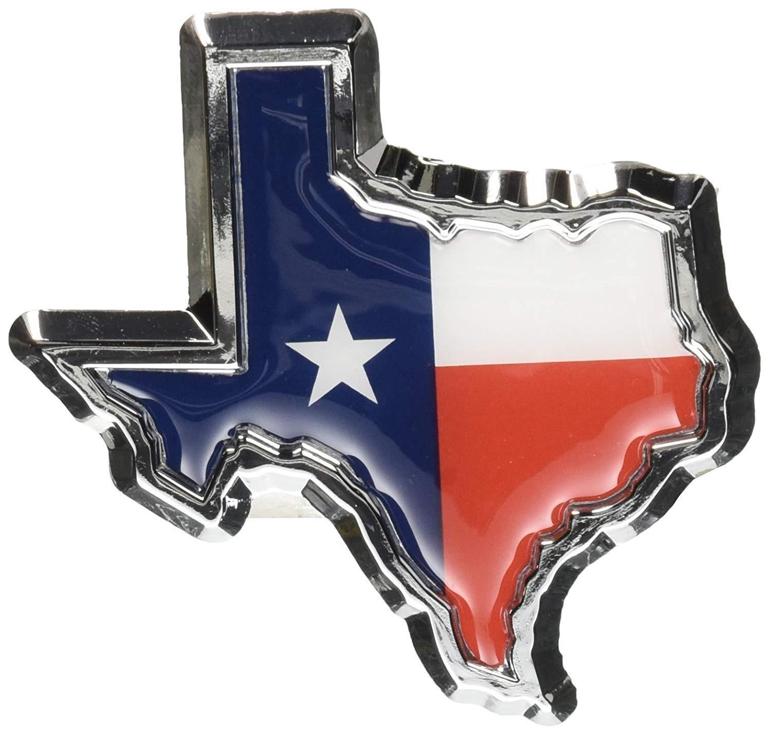 TEXAS FLAG IN SHAPE OF TEXAS EMBLEM State Edition Decal Truck Universal ...