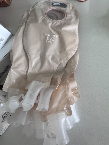 13 ct. Hollister 18023 New Image Pouches 2 1/4" Flange. Exp. 2029 - NO ...