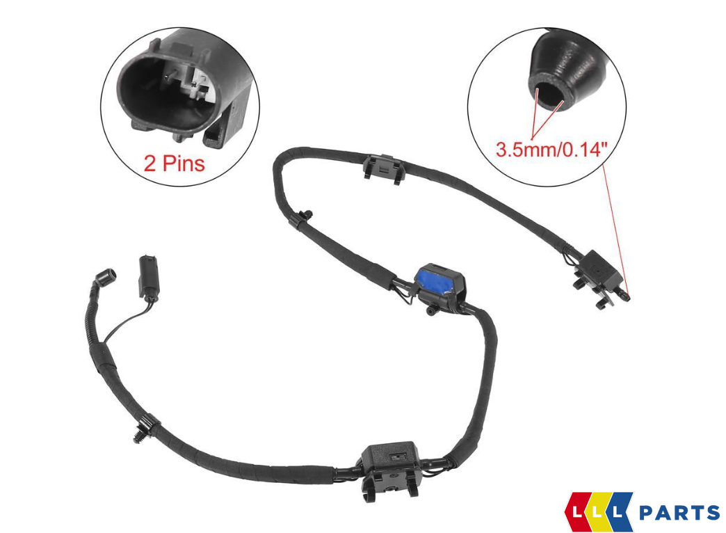 NEW GENUINE BMW 5 SERIES F10 F11 WINDSHIELD WASHER SPRAY HOSE WITH JET ...