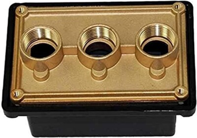 Pentair 78310600 3/4-Inch Black Junction Box Port Replacement Pool and ...