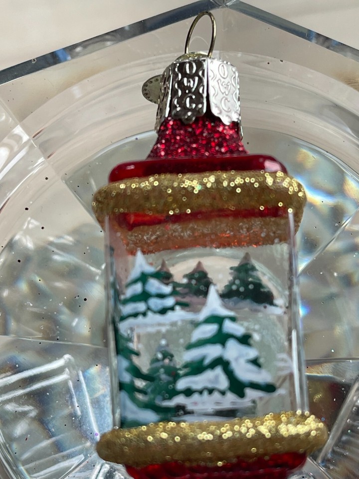 4)Merck Old World Christmas Mini-Vintage inside Art Ornament Lot of 5 ...