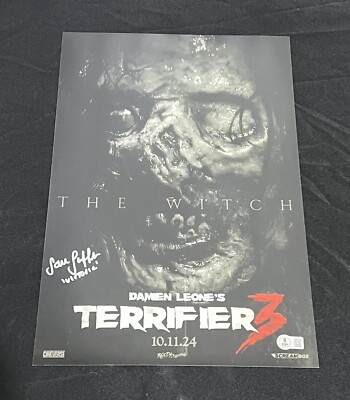 Samantha Scaffidi Signed 11x17 Photo Terrifier 3 “Victoria” Beckett | eBay