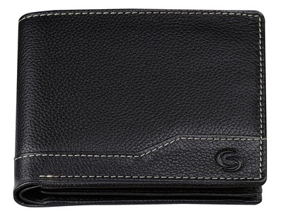 GETOREE Florence Black Genuine Leather RFID Wallets Free Shipping World ...
