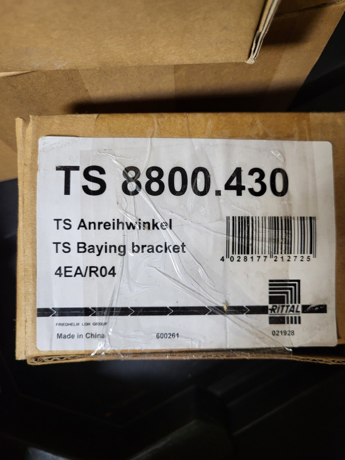 4x RITTAL TS8800.430 ANGULAR BAYING BRACKET FOR TS/TS | eBay