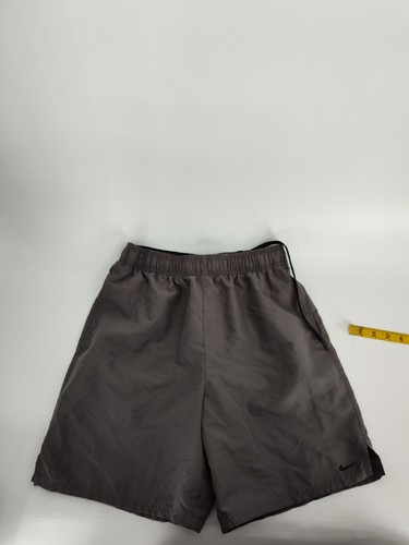 NIKE Shorts GRAY Mens Extra Large M Mesh Lined Pockets Beach Summer ...