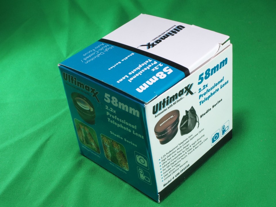 Ultimax Studio Series HD 2.2x AF Telephoto Lens 58mm - Japan Optics | eBay