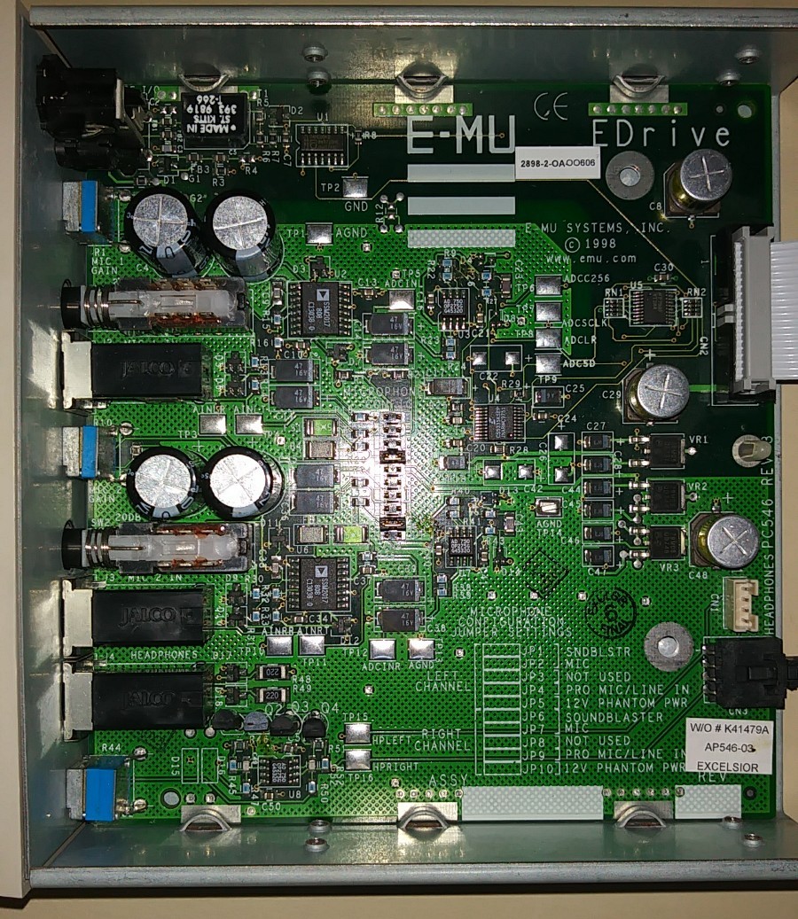 EMU APS E-MU Audio Production Studio: E-Drive, E-Card, Midi/Game port ...