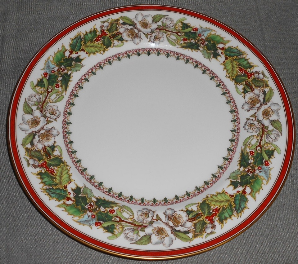 Spode CHRISTMAS ROSE PATTERN Bone China DINNER PLATE Made in England | eBay