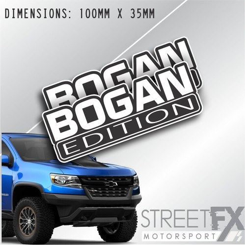 Bogan Edition Twin Pack Sticker Funny Humour Car Truck Ute 4x4 Pop ...