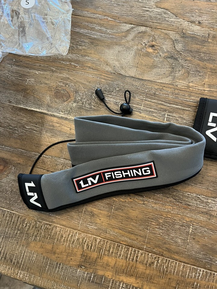 LIV FISHING Rod Sleeve Neoprene Floating Hook Resistant Gray Casting | eBay