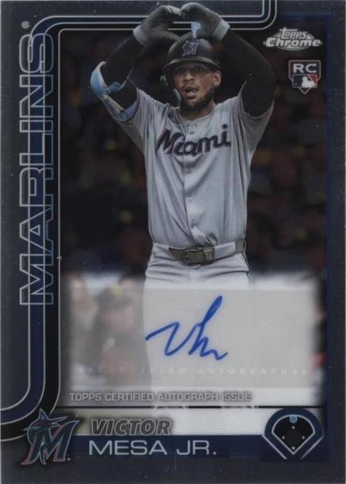 2025 Topps Chrome Update Series - Victor Mesa Jr. #AC-VM for sale | eBay