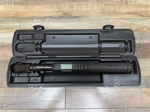 Snap On Tech Angle 3/8" Torque Wrench ATECH2F125BV Black | eBay