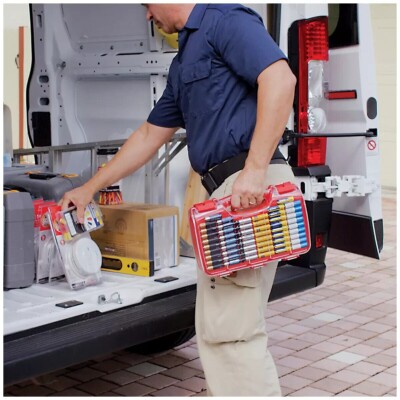 Battery Daddy Battery Organiser and Storage Case with Tester Holds 174 ...