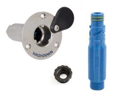 AQUOR Stainless Steel Quick Connect Marine Deck-wash Kit | eBay Australia