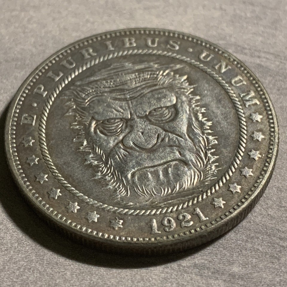 Sasquatch - Yeti Novelty Good Luck Heads Tails Challenge Coin | eBay