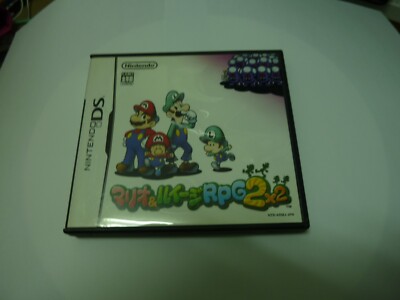 Nintendo DS Mario & Luigi RPG 2 × 2 Japanese Games Super Mario ...
